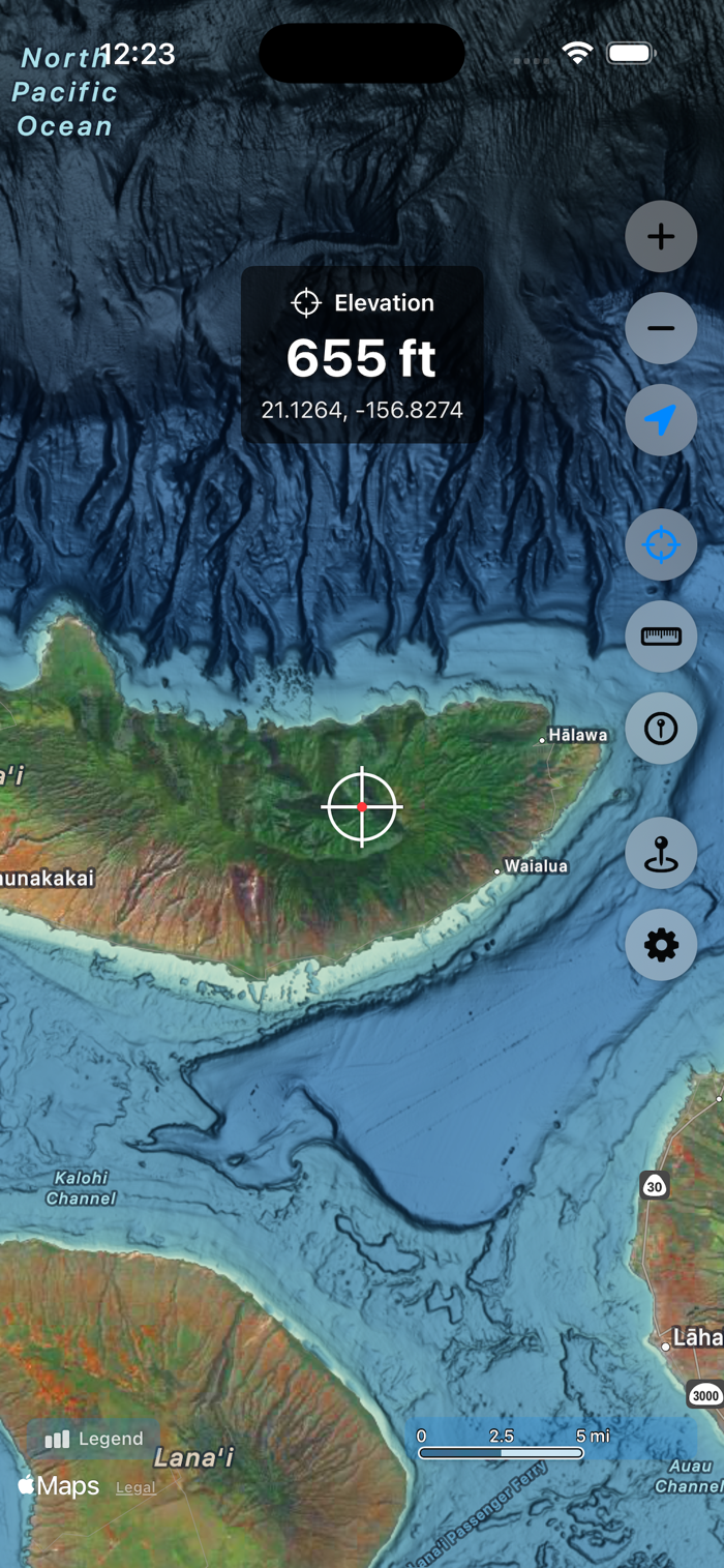 Hawaii Ocean Map - Hawaii Ocean Map为iPhone带来专业级海底