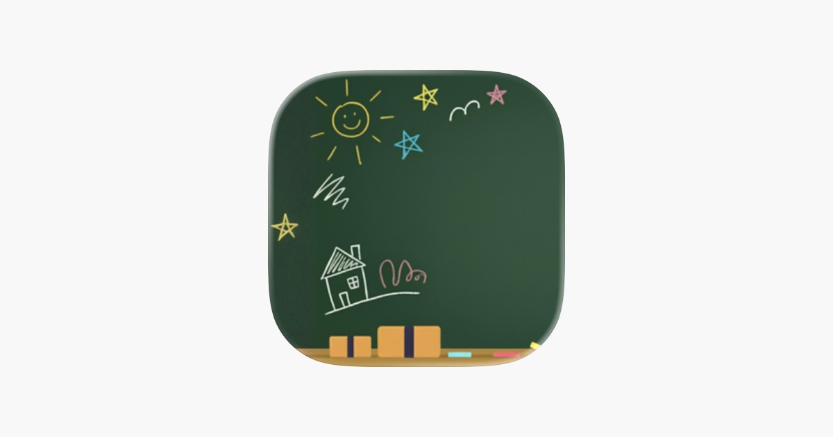 ‎Chalkboard Doodle Simple Draw App - App Store