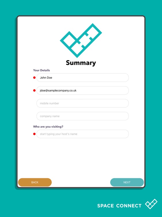 Space Connect Visitor by SPACECONNECT PTY LTD