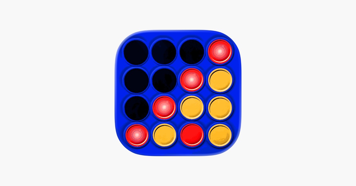 ‎4 In A Row Board Game Connect App - App Store