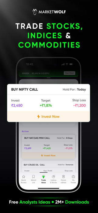 MarketWolf: Stocks & Options for iPhone - Free App Download