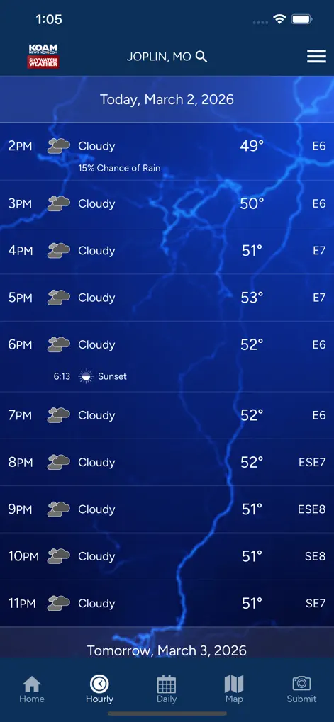 KOAM Sky Watch Weather - Weather App | MWM