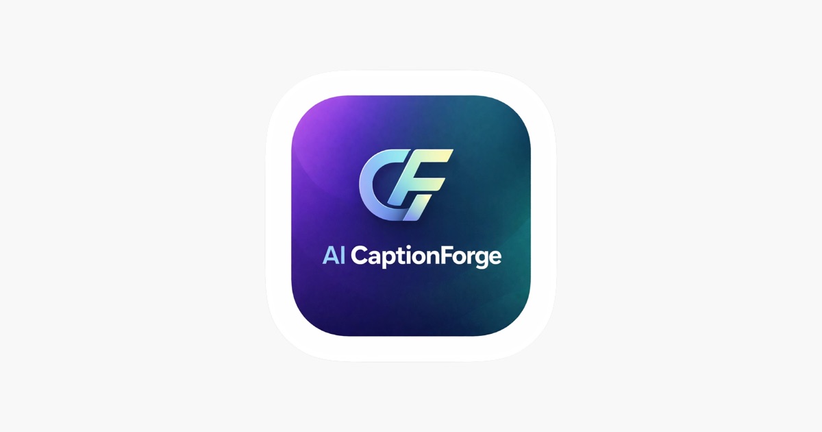 ‎AI CaptionForge App - App Store