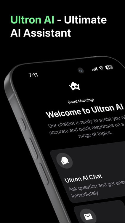 Ultron AI | Best AI Chatbot by Anton Mitrafanau, IE