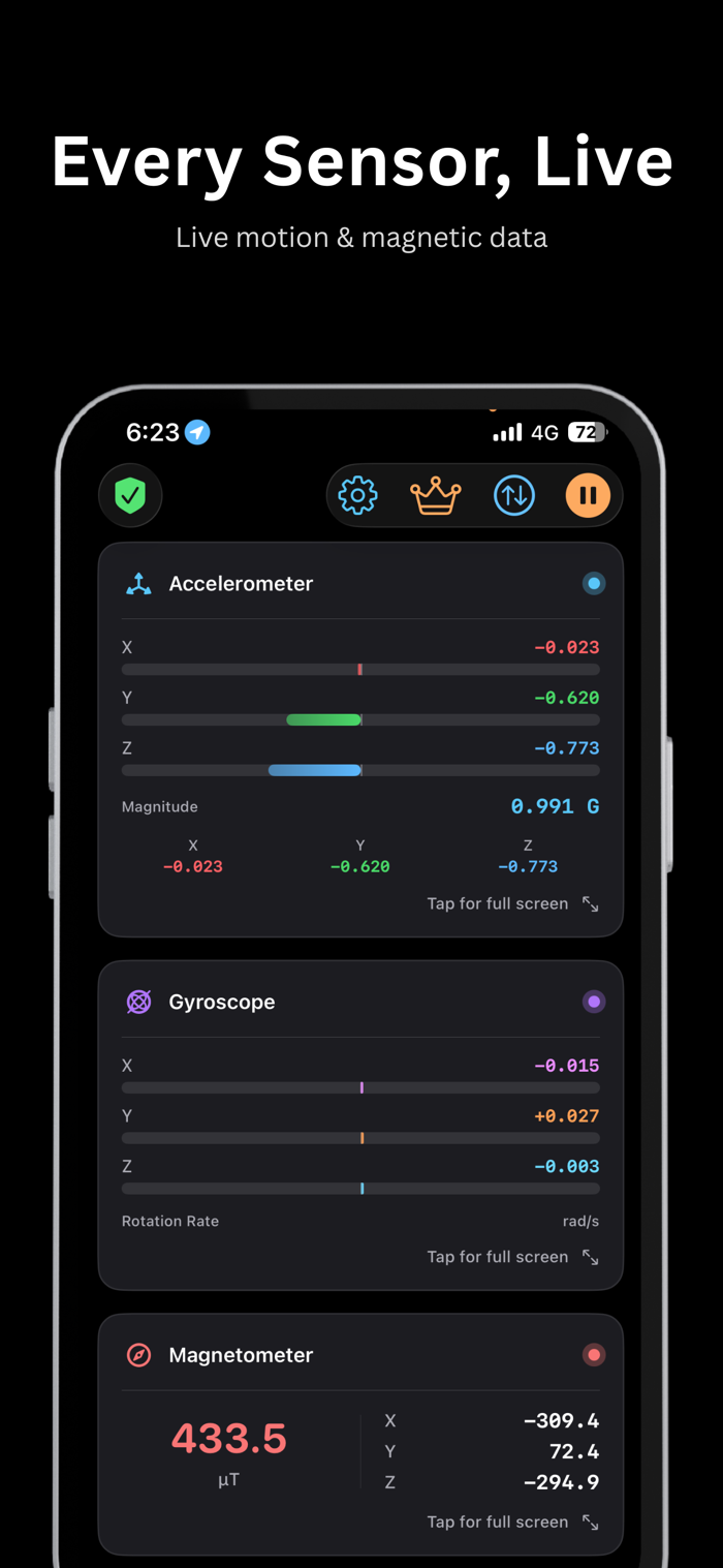 Sensor Labs: Physics Sensors - Sensor Labs可将iPhone变为实时物理实验室，通