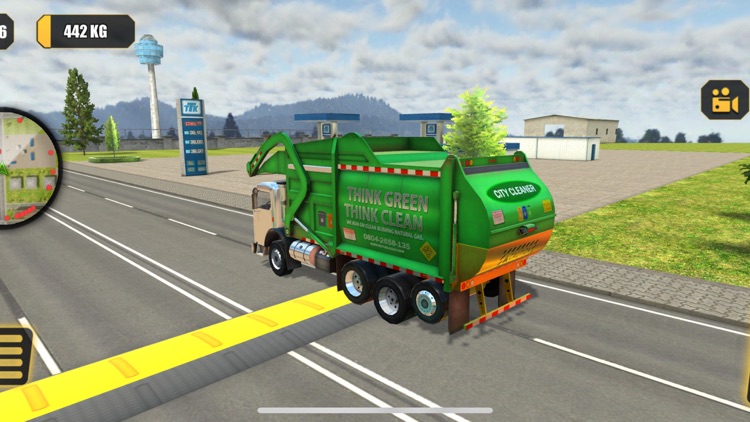 Trash Dump Truck Driver by Squad Cell Trash Dump Truck Driver by Squad Cell