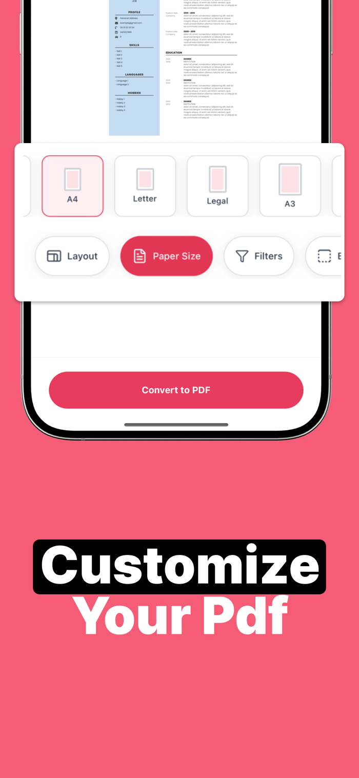 JPG To PDF: Photo PDF - 这款产品可秒将日常图片转为打印级文档，无论是存档收据还是制作