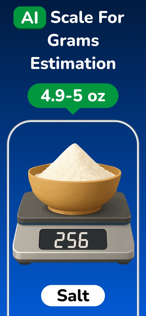 Scale For Grams - AI Estimate - Utilities App | MWM