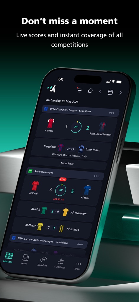 Yalla Shoot - Live Scores - Sport-App | MWM