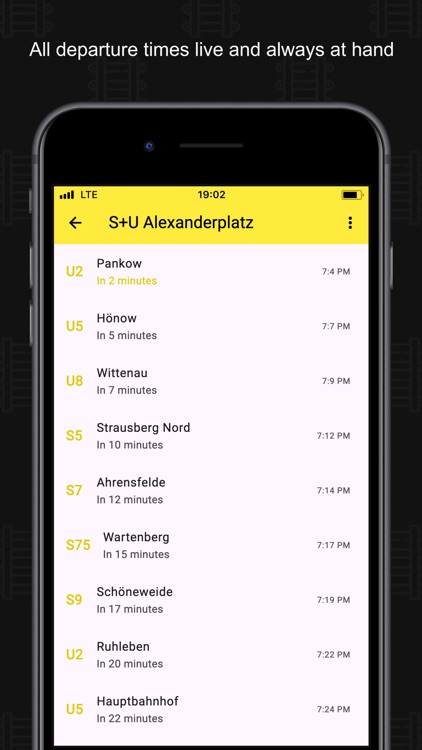 BVG Live Timetable by Robin Janke