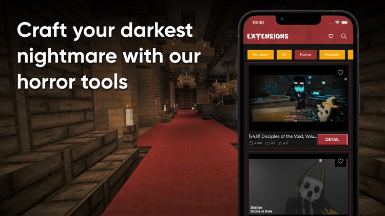 Scary & Horror mods for MCPE by Svitlana Zakharenko