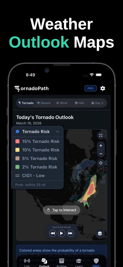 Tornado Tracker by TornadoPath - Weather App | MWM
