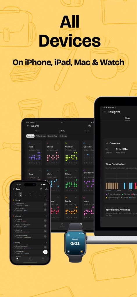 Calflow: Planner & Tracker - Productivity App | MWM