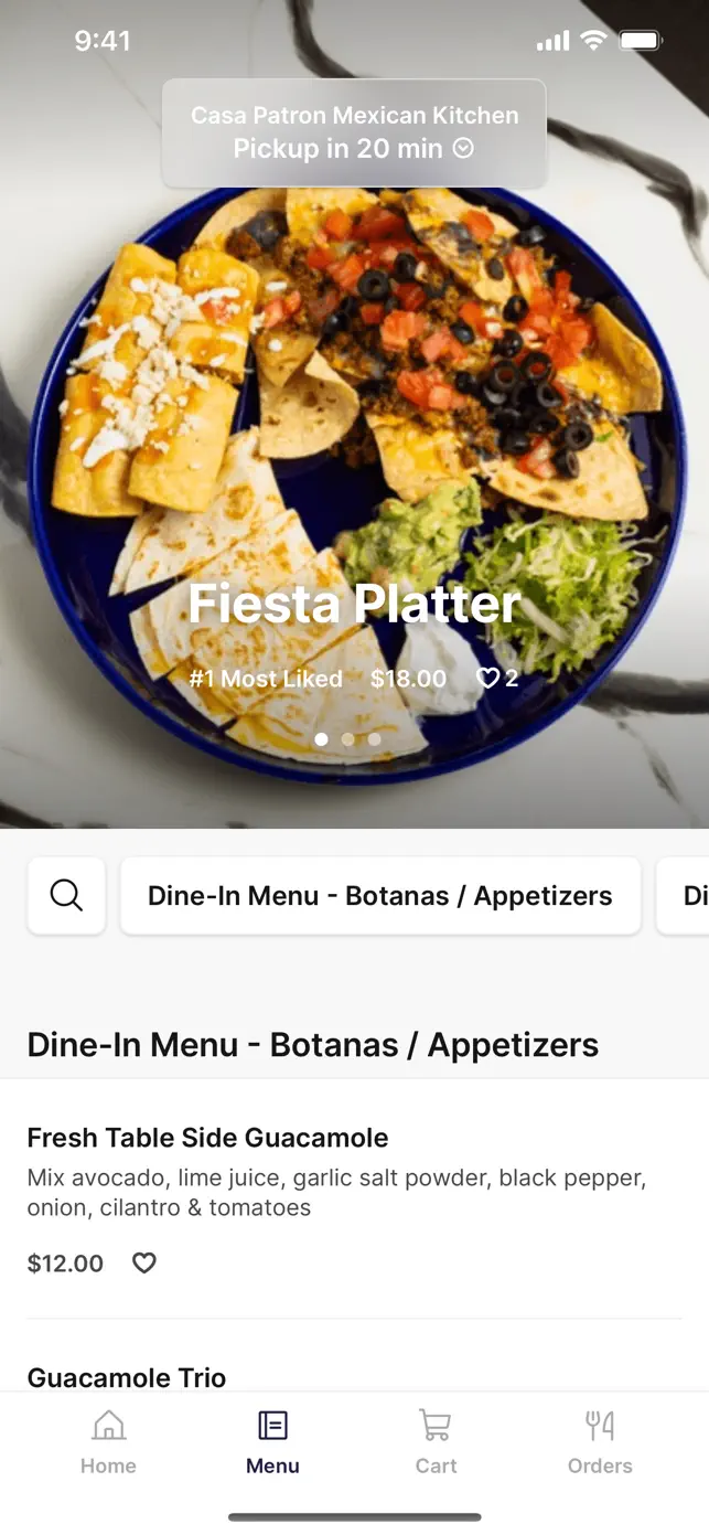 CASA PATRON MEXICAN KITCHEN App Reviews – Features, Alternatives & User ...