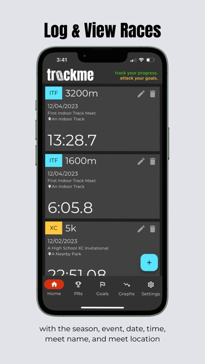 TrackMe - Race Log by Siegal Works, LLC