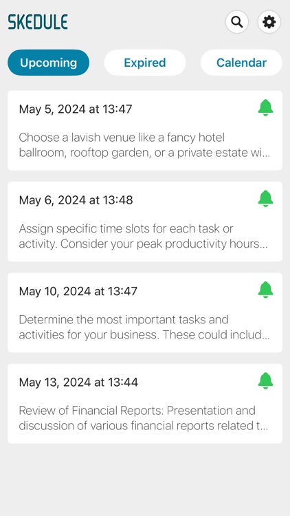 Skedule by 清安 陈