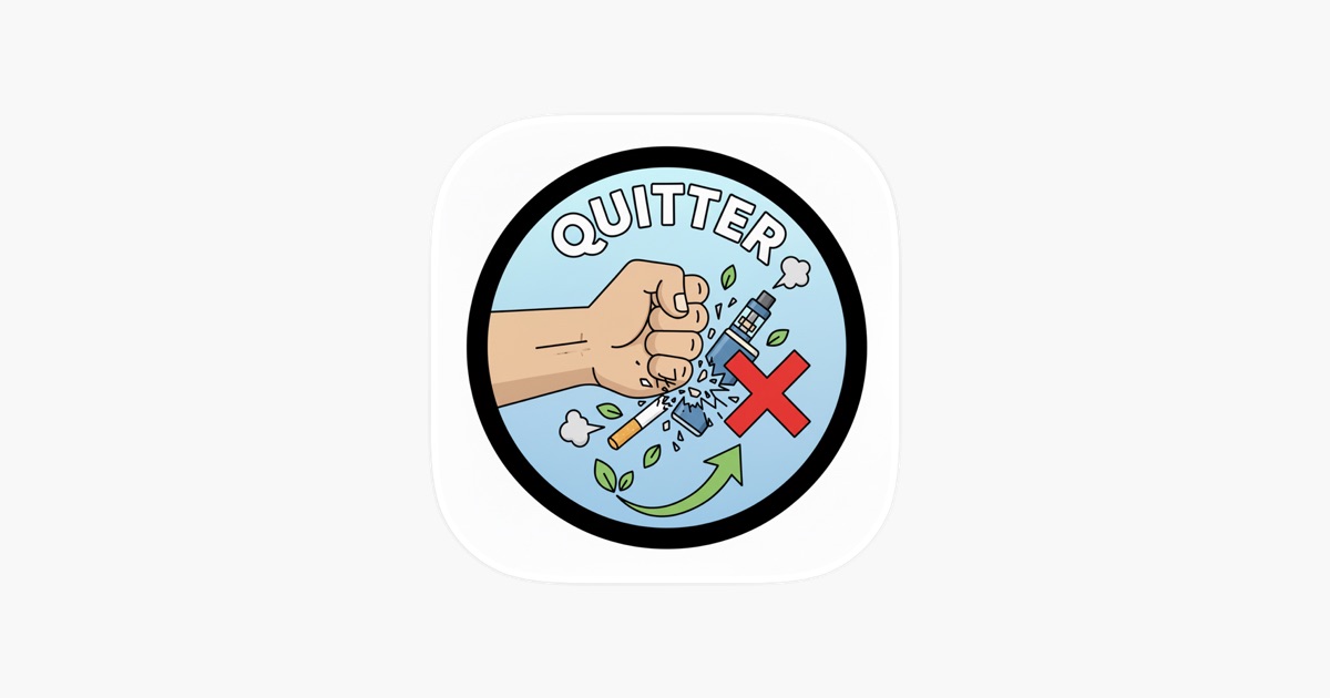‎Quitter - Stop smoking tracker App - App Store