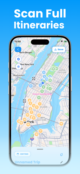 Trip Itinerary Planner - Meily for iPhone - Free App Download