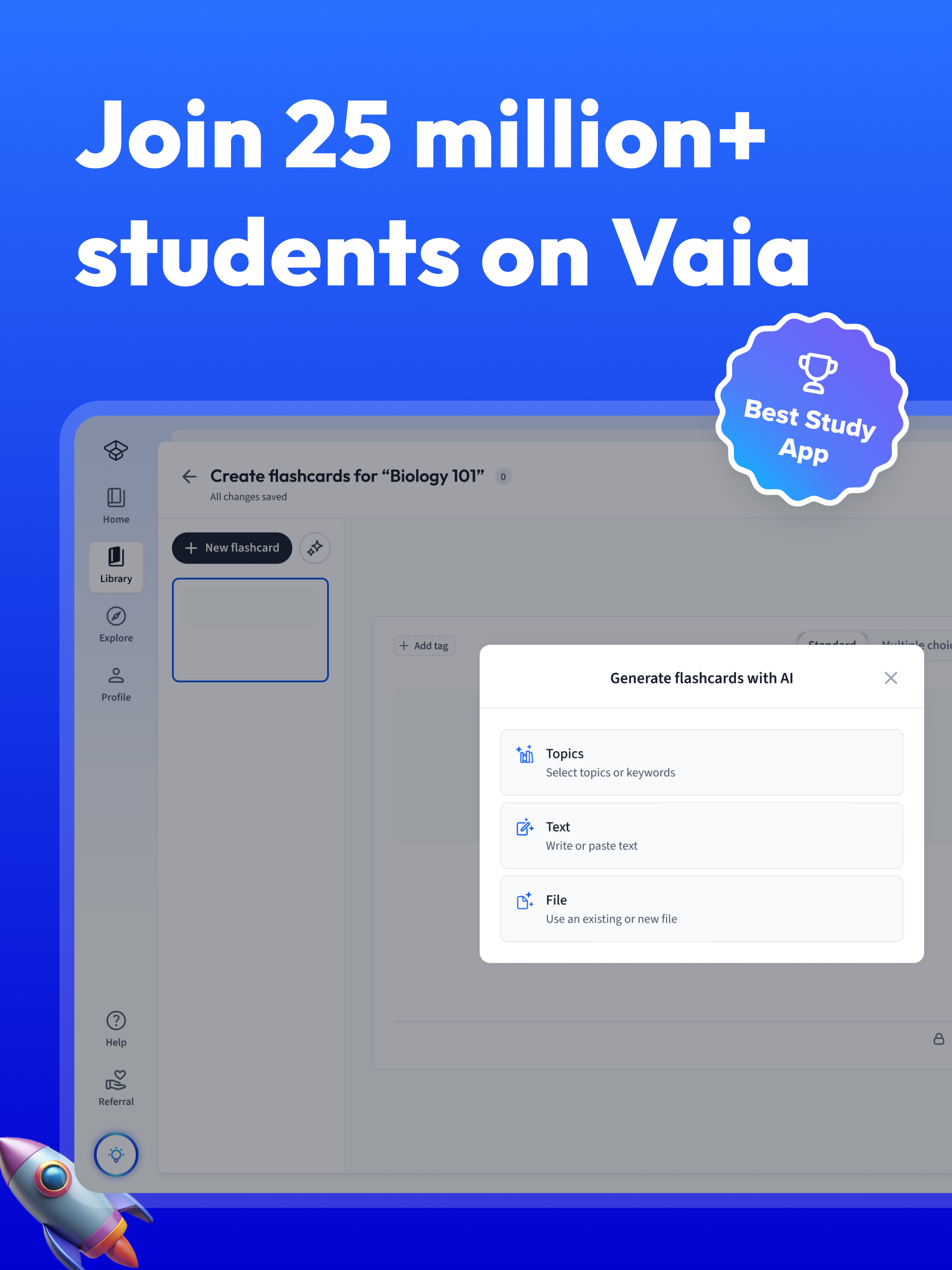 Vaia: AI Study. Flashcards | AppFollow | App’s reputation platform