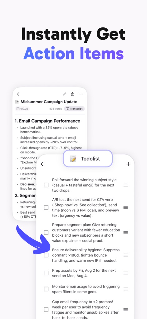 Smart AI Note Taker: CraftNote - Productivity App | MWM