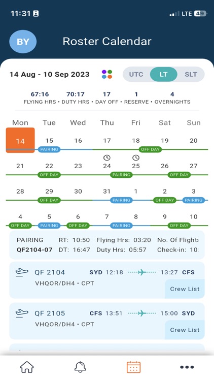 iFlight Crew Mobile by IBS Software Private Limited