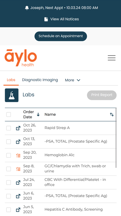 Aylo Health: Patient Portal for iPhone - Free App Download