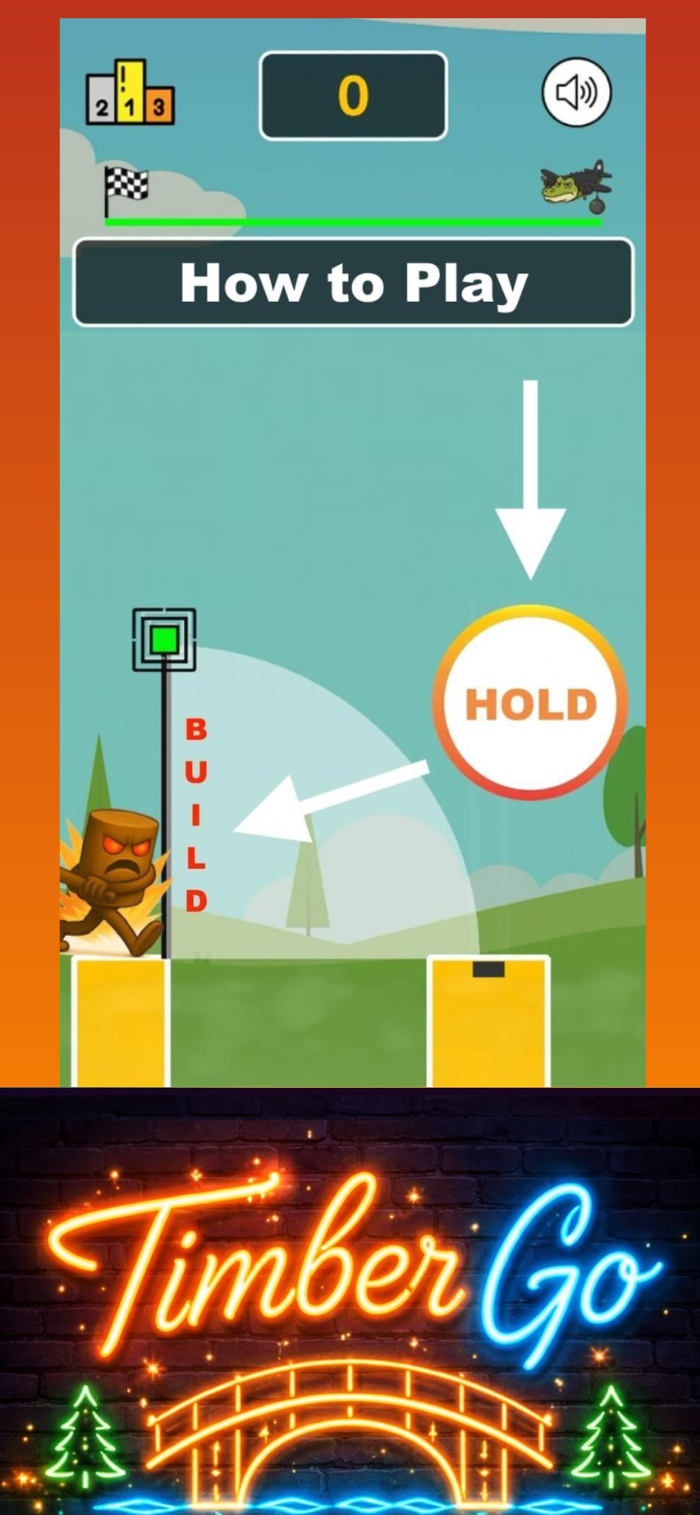 Timber Go: Bridge Builder - Timber Go: Bridge Builder是高速混乱