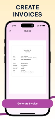 「Hours Tracker: Work Calculator」 - iPhoneアプリ | APPLION