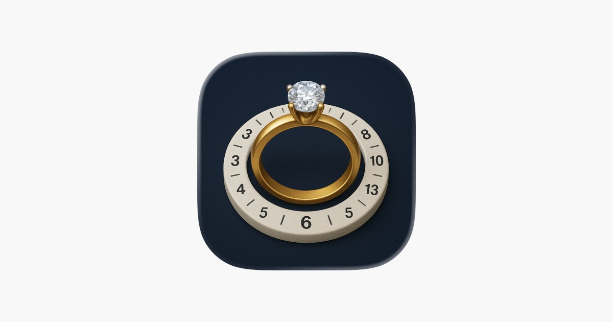 ‎Ring Sizer Measuring App - App Store