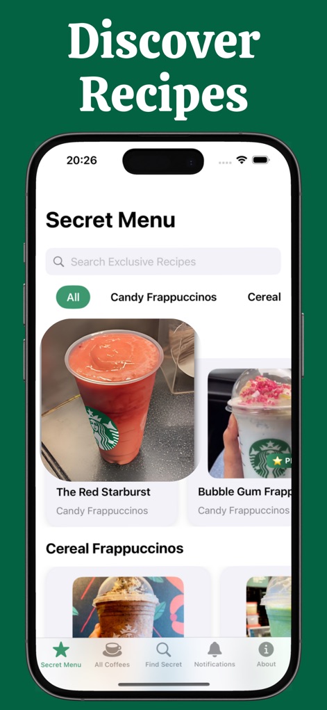 Secret Menu for SB - App di Cibi e bevande | MWM