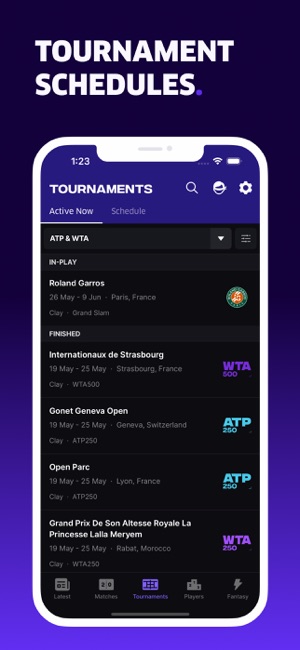 TNNS Tennis Live Scores on the App Store