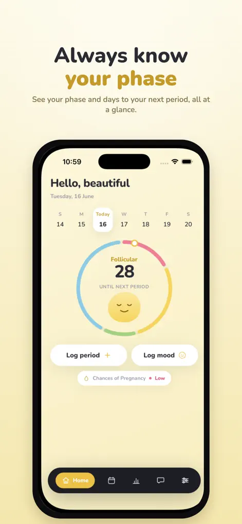 Phase: Period & Cycle Tracker - Health & Fitness App | MWM