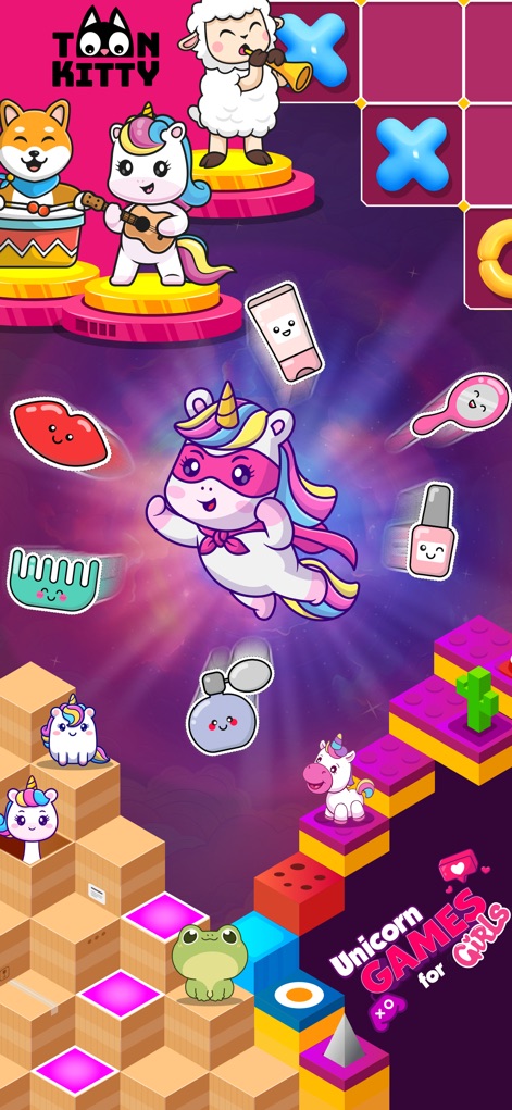 Little Unicorn games for girls - Education App | MWM