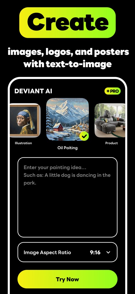 DeviantArt AI - Graphics & Design App | MWM