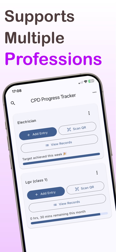 CPD Progress Tracker - Productivity App | MWM