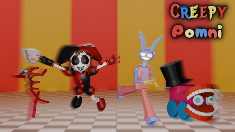 Creepy Pomni - Circus Escape by Maxim Ten