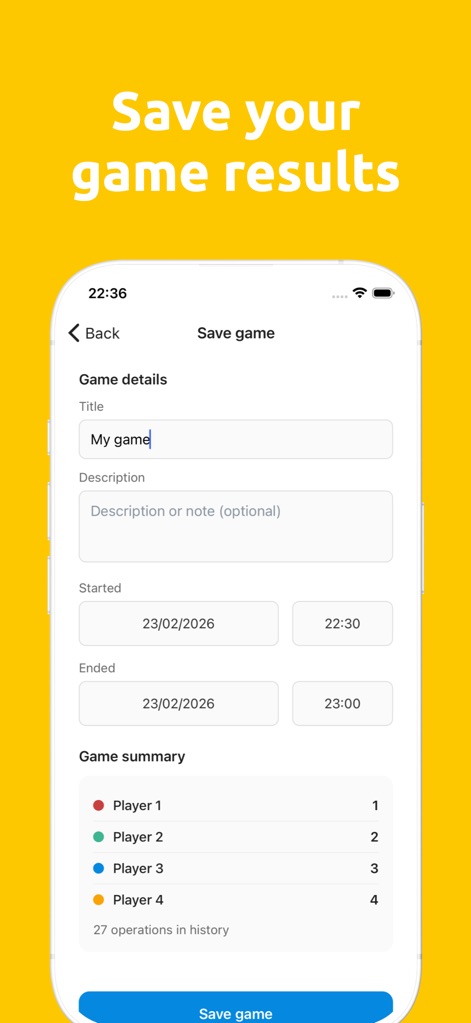 Scorekeeper - Scoreky - Sports App | MWM