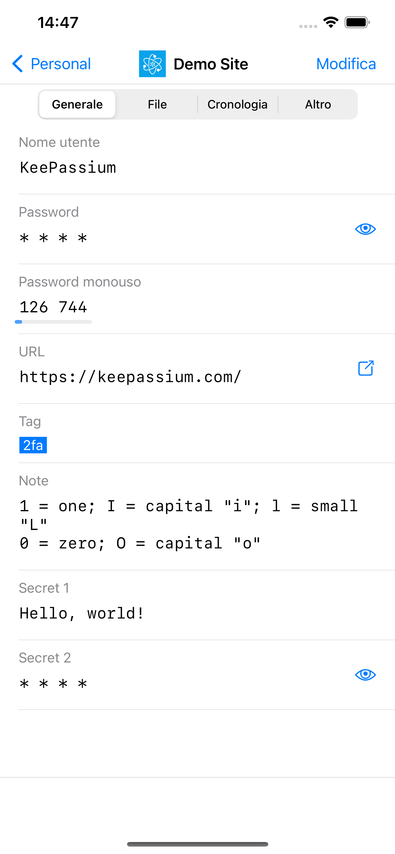 KeePassium (KeePass) - Reviews, Revenue and Downloads - Apple App Store - Italy
