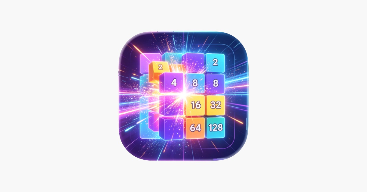 ‎Neon Merge 2048 App - App Store