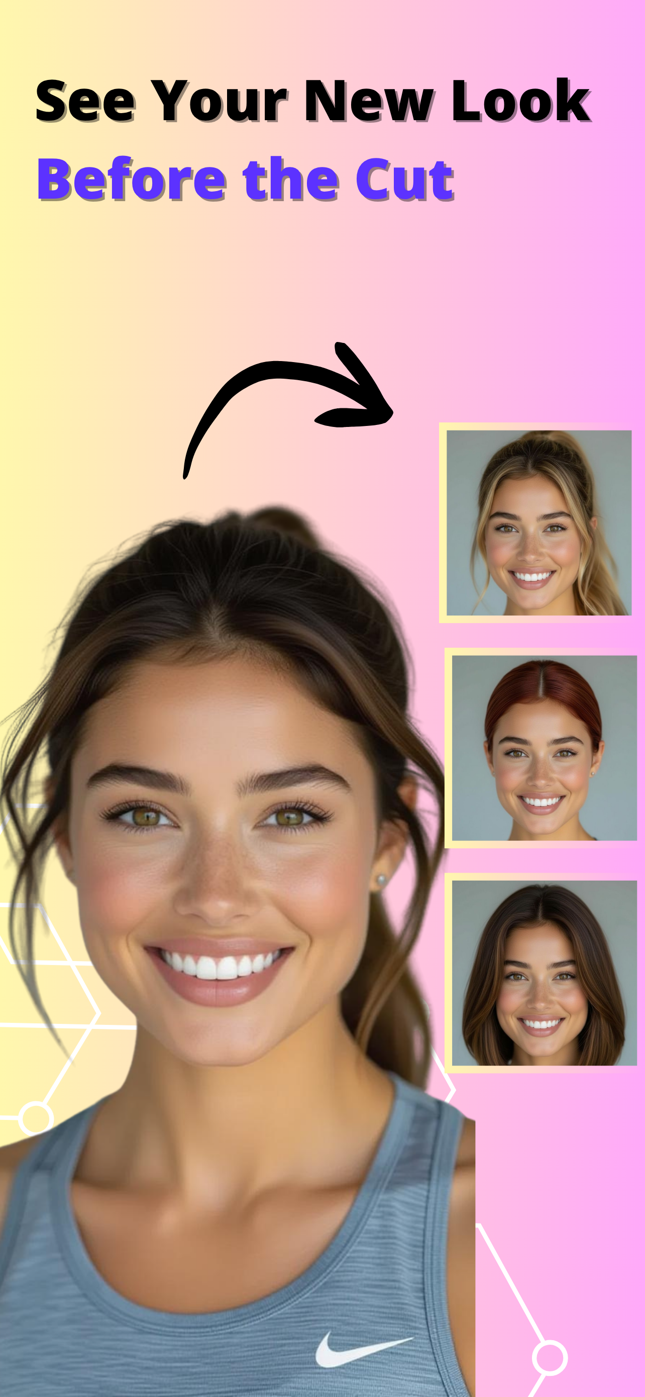 HairLookr - Ai Hairstyle TryOn - HairLookr利用AI让你在剪发前就能看到新造型。它有即