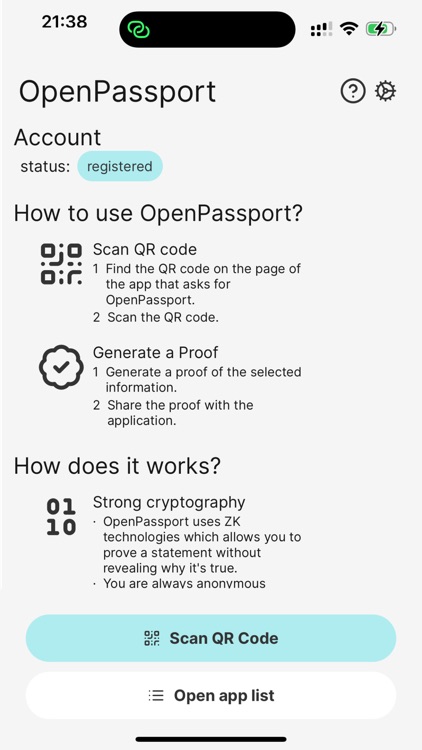 OpenPassport Playground by Proof of Passport, LLC