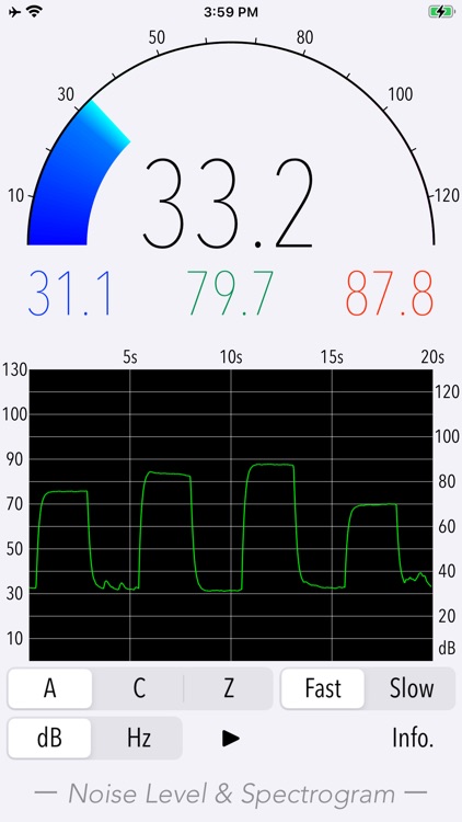 Sound Level & Spectrogram by TOON,LLC