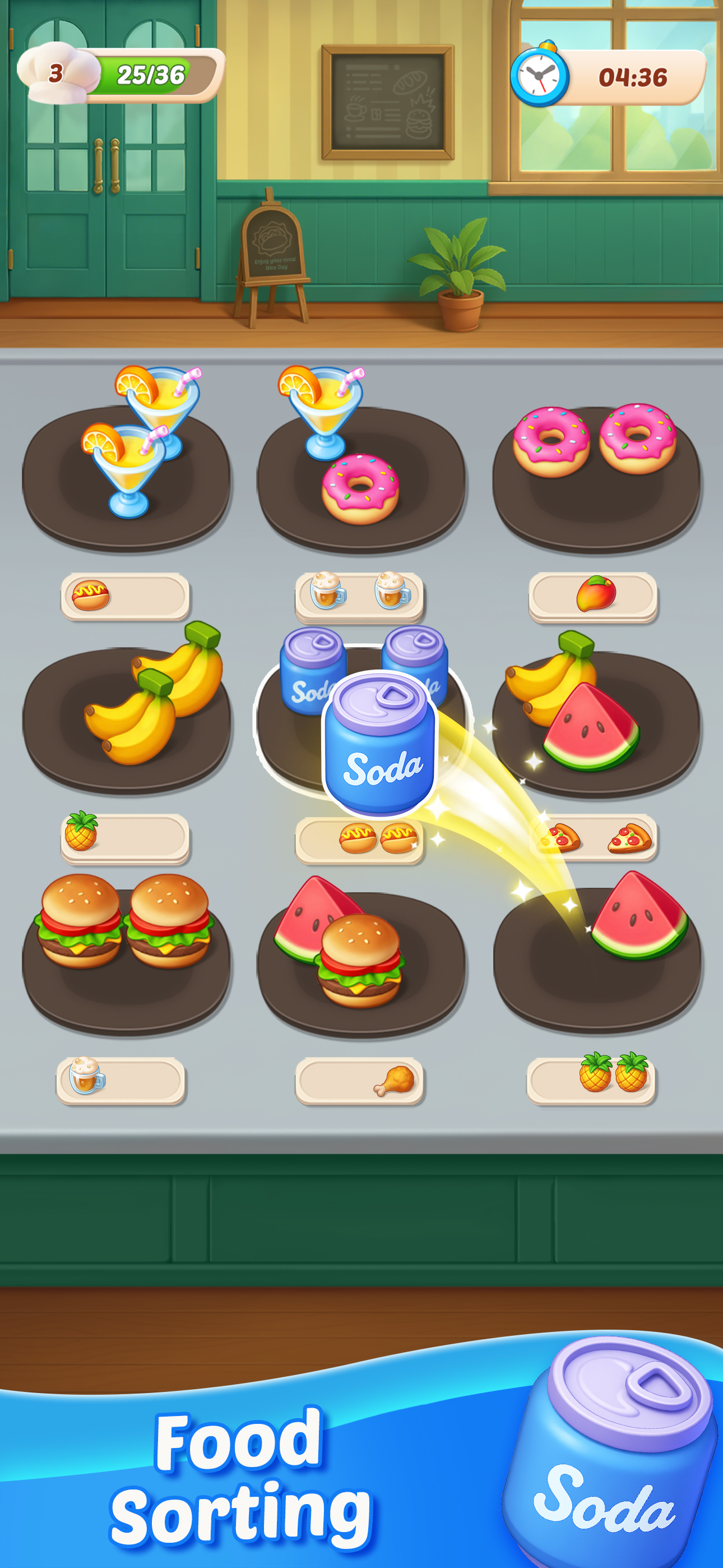 Food Sort: Puzzle Game iOS App Stats: Downloads, Users & Ranking in ...