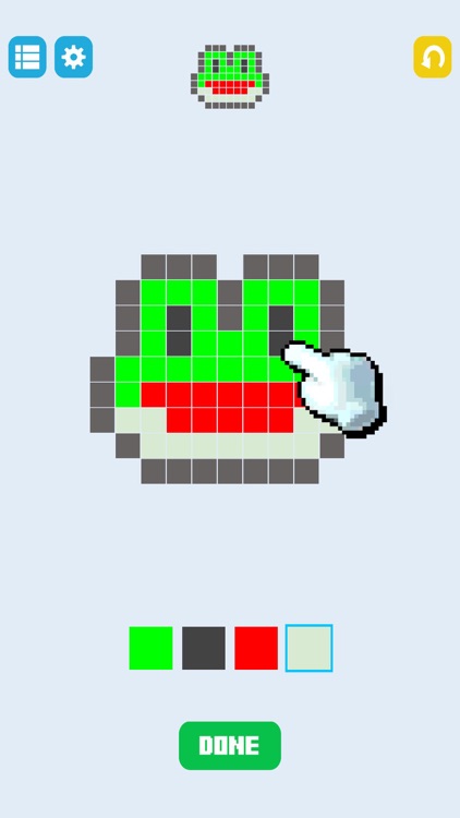 Pixel Art Puzzle Coloring Game by Matthew Spenn