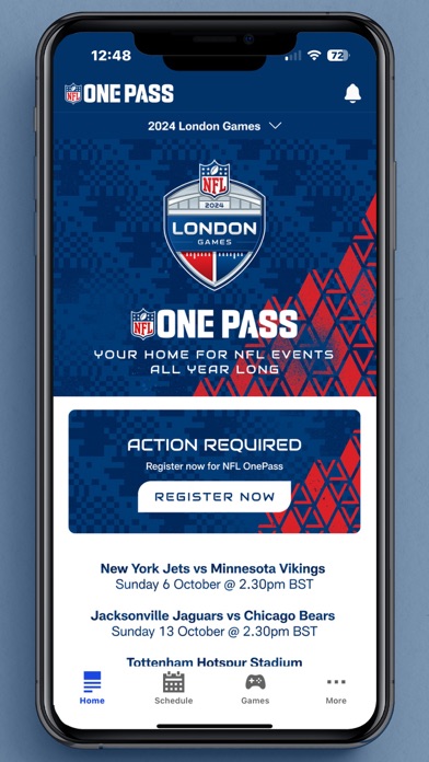 NFL OnePass PC 버전: 무료 다운로드 - Windows 10,8,7 [한국어 앱]