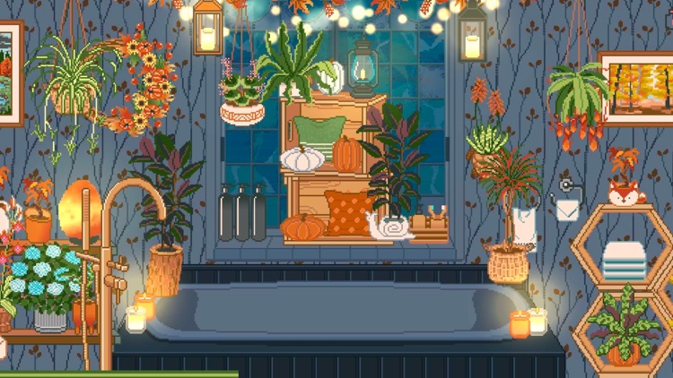 Window Garden - Lofi Idle Game by Camille Santiago