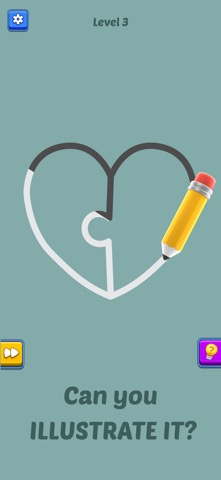 「One Line One Touch Draw Puzzle」 - iPhoneアプリ | APPLION