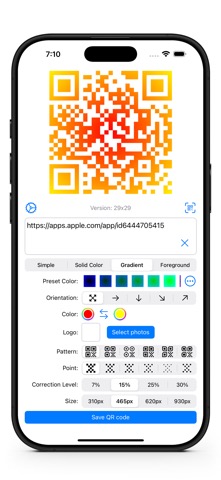 「QR Code Generator - CreateCode」 - iPhoneアプリ | APPLION