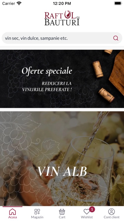 Raftul cu Bauturi by SCORPION TECHNOLOGY SRL