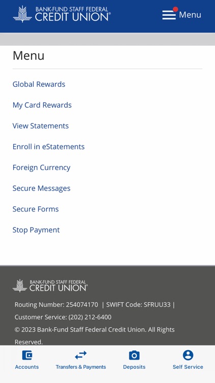 BFSFCU by Bank Fund Staff Federal Credit Union